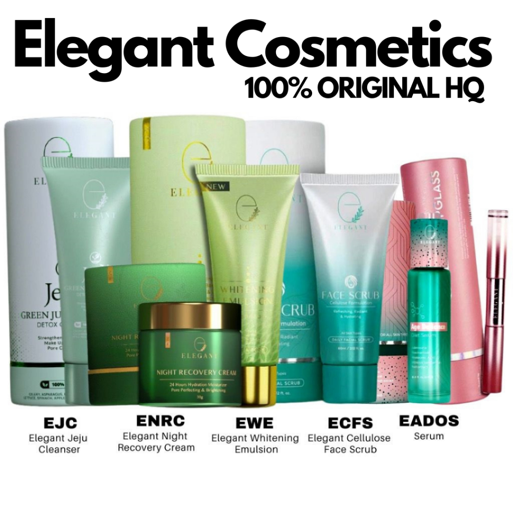 Produk Elegant Whitening Emulsion Night Recovery Cream ENRC Jeju ...