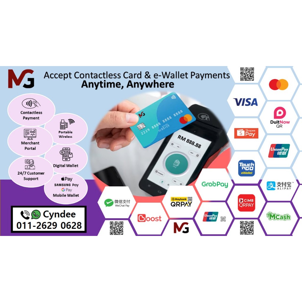 Embrace the Future of Transaction Technology - All-In-One Wireless Visa/Mastercard & e-Wallets ...
