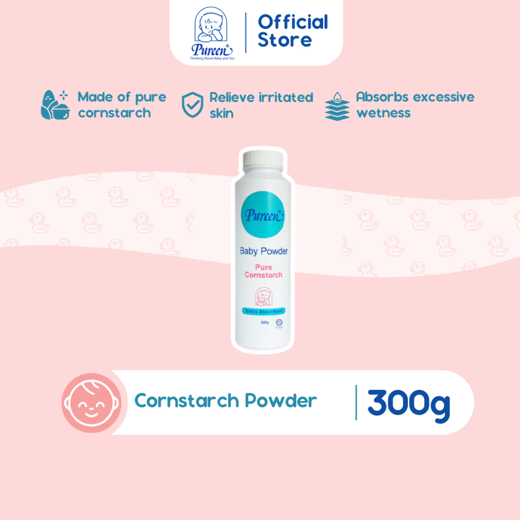 Pureen Cornstarch Powder (300g) | Shopee Malaysia