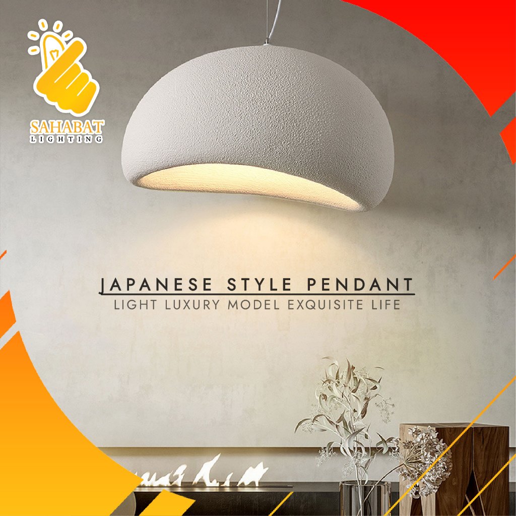 Modern Japanese Wabi-Sabi LED Chandelier Pendant Light Fixture / Lampu ...