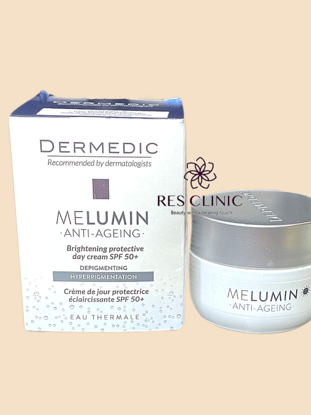 (RES) Dermedic Melumin Anti-Ageing Depigmenting Day Cream SPF50+ 50ml l ...