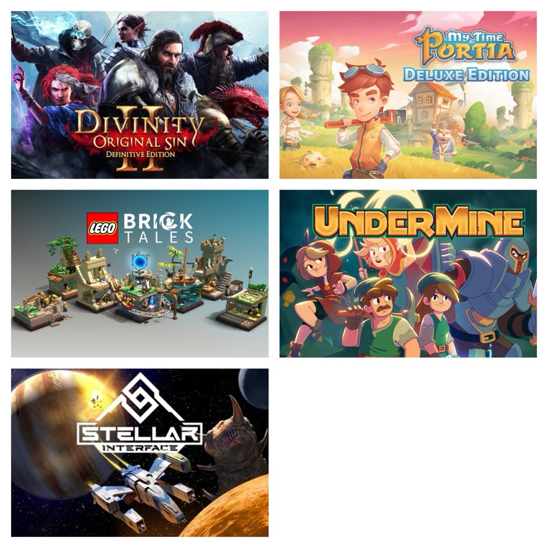 (5in1)Nintendo Switch Digital Divinity: Original Sin 2 ,My Time at ...
