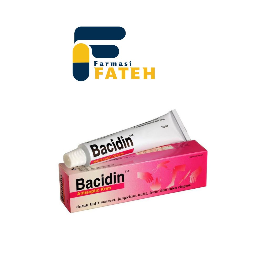 BACIDIN ANTISEPTIC CREAM 15G | Shopee Malaysia