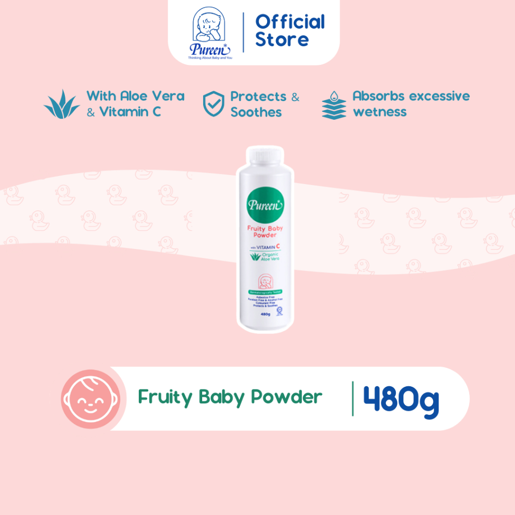 Pureen Fruity Baby Powder 480g | Shopee Malaysia