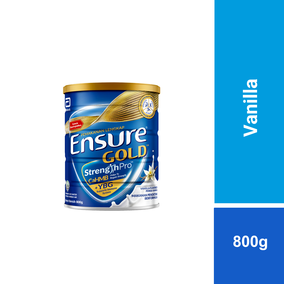 Ensure Gold Adult Complete Nutrition - Vanilla Tin (800g) [Exp 14 Feb ...