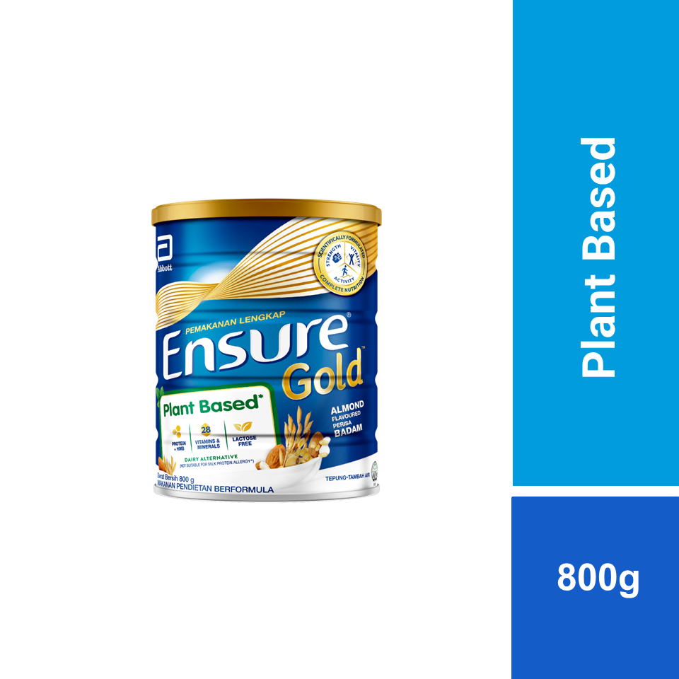 Ensure Gold Adult Complete Nutrition Tin - Almond (800g) [Exp 02 Mar ...