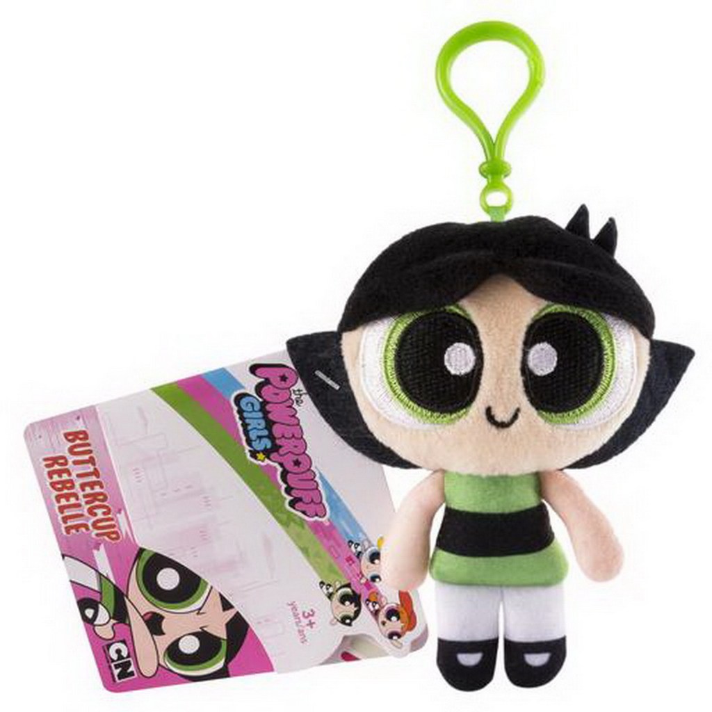 (💯 % Original) The Powerpuff Girls Plush Keychain - Buttercup | Shopee ...