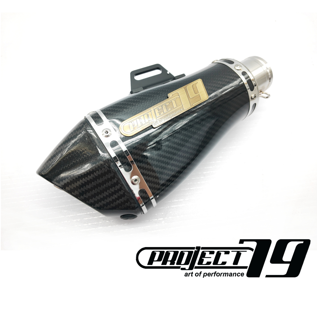 Project79 Universal Muffler 51x310mm Ekzos Tabung Carbon Superbike R15 ...