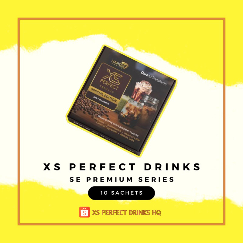 XS PERFECT DRINKS 💛 Special Edition 💛 Premium Series | Shopee Malaysia