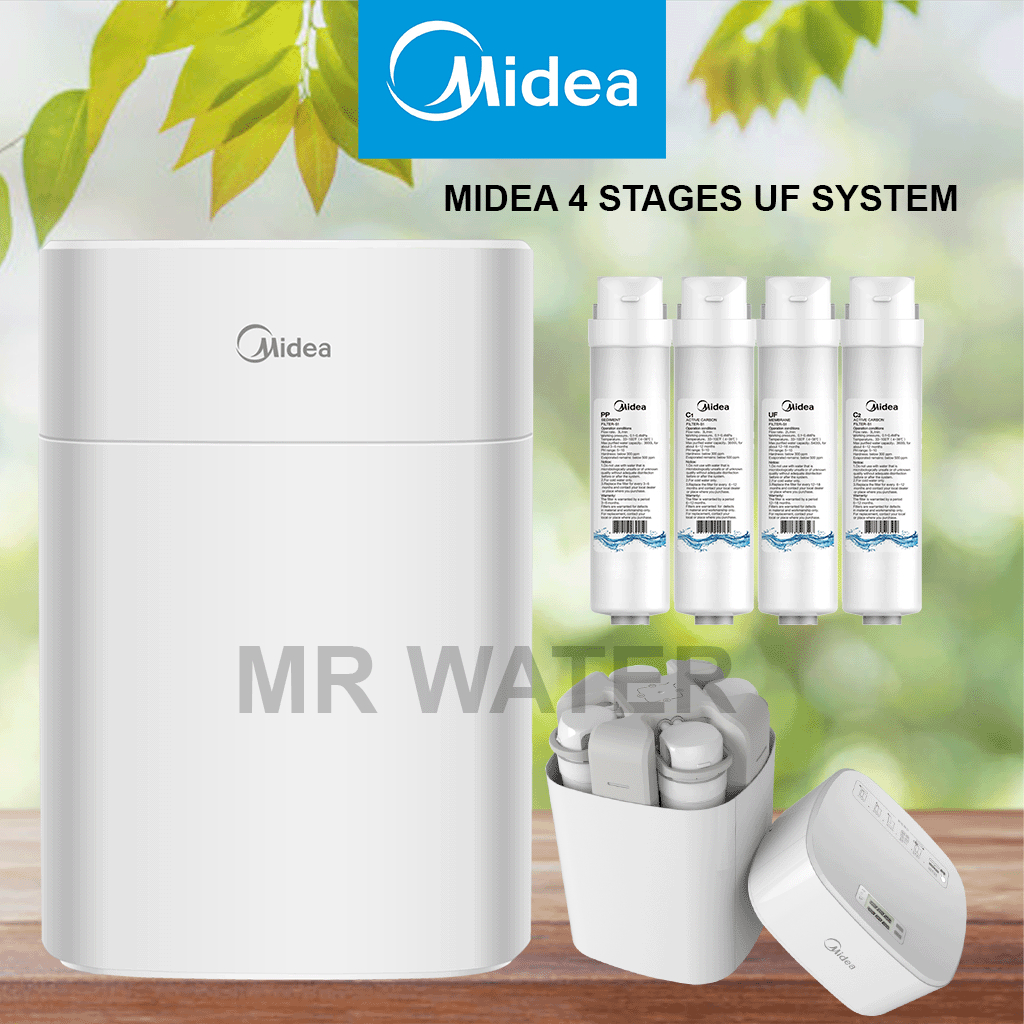 Midea Undersink 4 Stage UF Water Purifier Ultrafiltration Water System ...