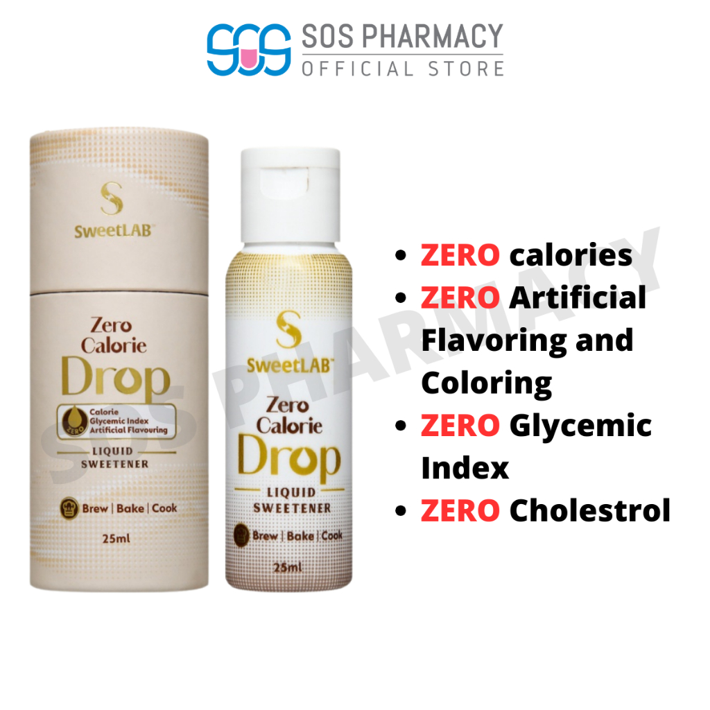 SweetLAB Zero Calorie Drop/Liquid Sweetener (25ml) | Shopee Malaysia