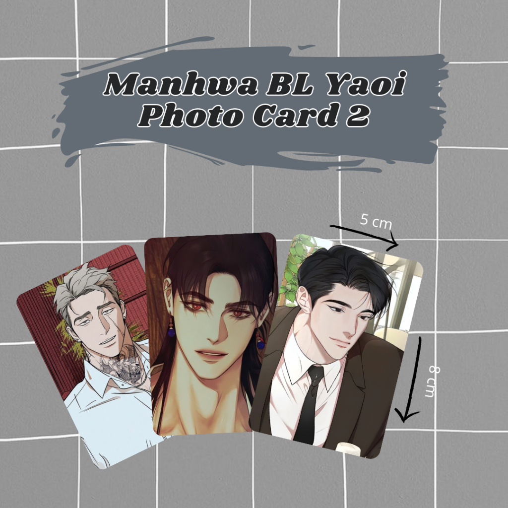 Manhwa BL Yaoi Photo Card 2 | Shopee Malaysia