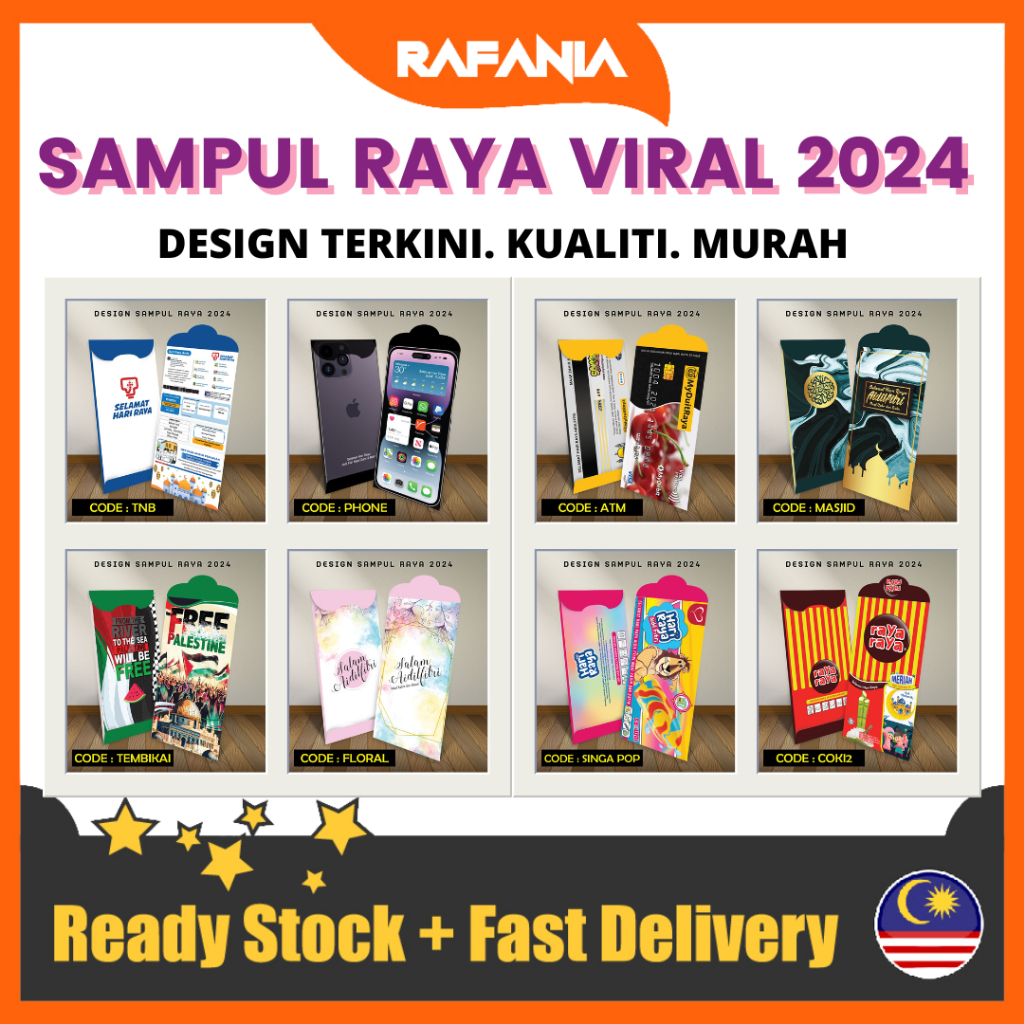 Sampul duit raya 2024 sampul raya terkini cantik dan murah | Shopee ...