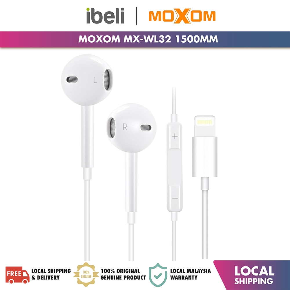 Moxom MX-WL32 String Bluetooth V5.0 Music Earphone Superior Stereo ...
