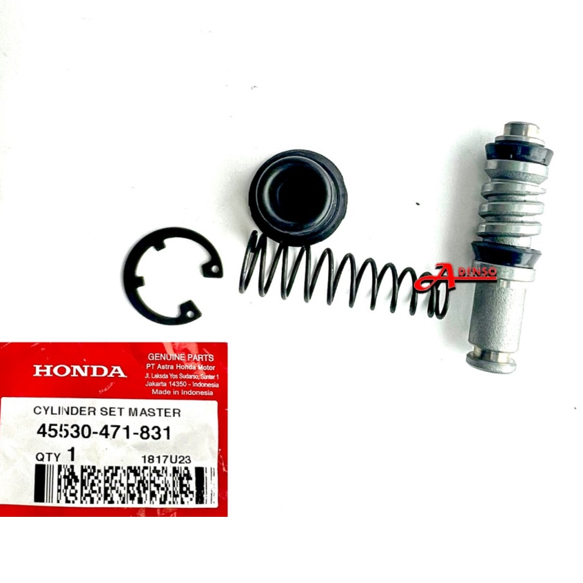 ADV160 FRONT MASTERPUMP KIT PUMPKIT (ORIGINAL100%HONDA) 45530-471-831 MASTER CYLINDER | Shopee ...