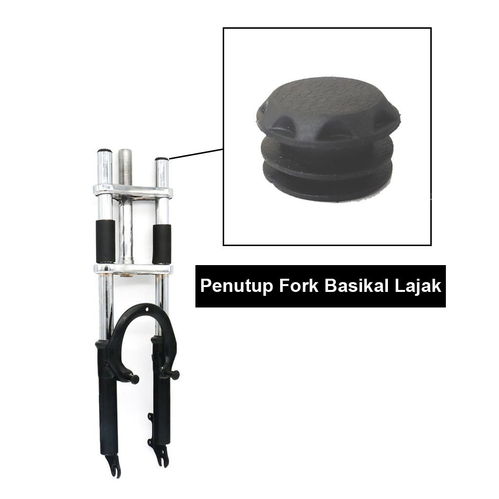 Penutup Fork Basikal Lajak Bicycle Double Fork Getah ( 1 biji / 1pcs ...