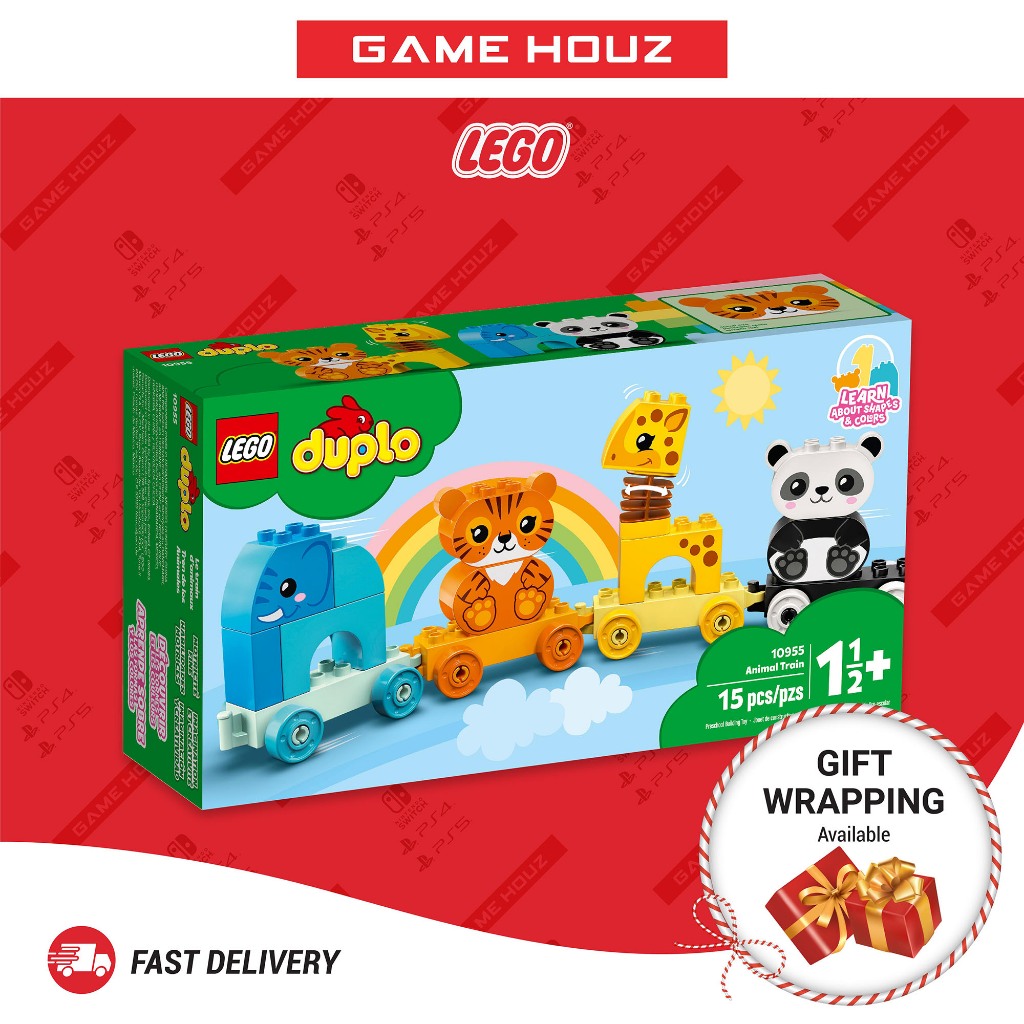 LEGO DUPLO My First Animal Train (LG10955) | Shopee Malaysia