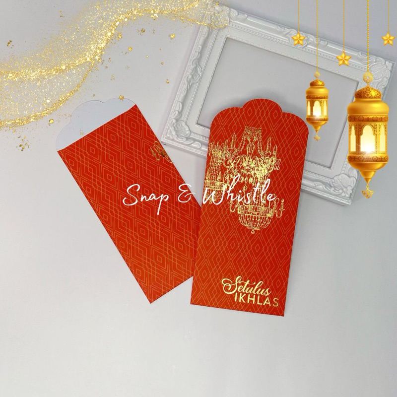[NEW] 2025 Premium Sampul Raya 5pcs/pack Gold Exclusive Setulus Ikhlas ...
