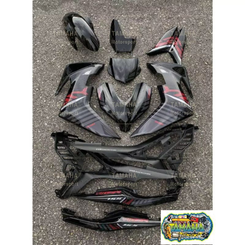 YAMAHA Y16 Y155 vva custom batman 1st model Cover set | Shopee Malaysia