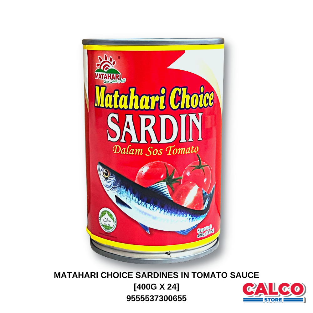 400g Matahari Choice Sardines In Tomato Sauce Sardin Dalam Sos Tomato ...