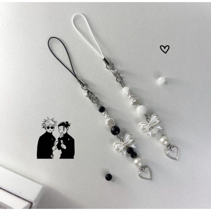 Satoru gojo geto y2k charms black and white themed | Shopee Malaysia