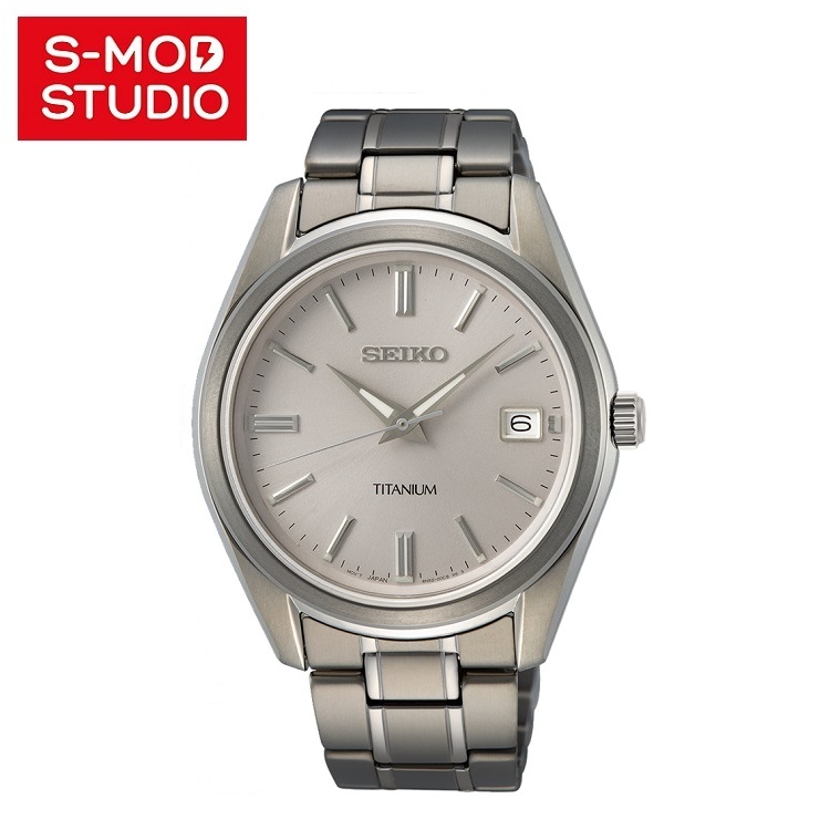 Seiko SUR369 Quartz 40mm Titanium Dress Watch Baby Grand Seiko | Shopee ...