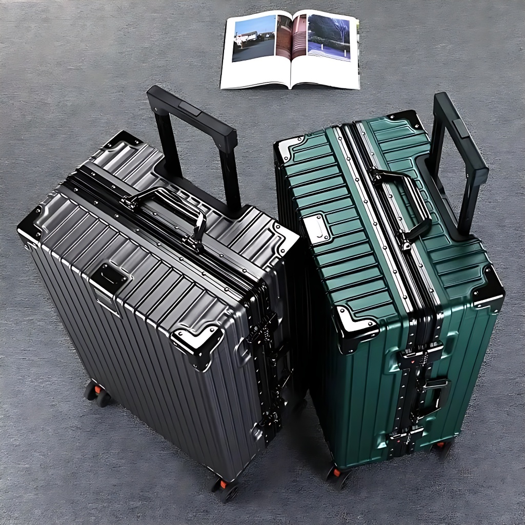 ABS Luggage Trolley Bag TOURCARE Travel Bag Size 20"/24" Suitcase Bag ...