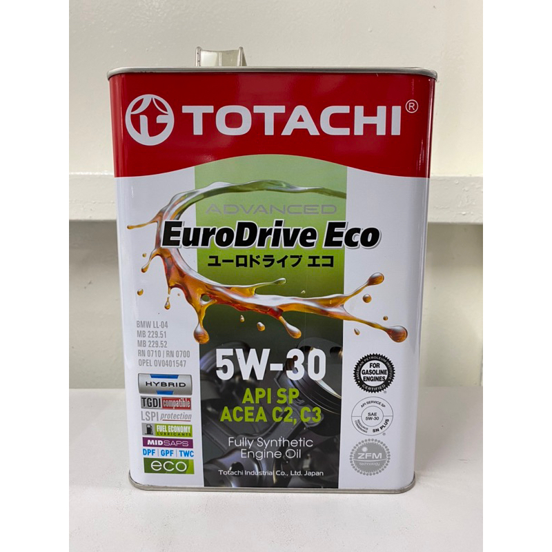 (oil change provided)Totachi 5W30 fully synthetic engine oil for euro ...
