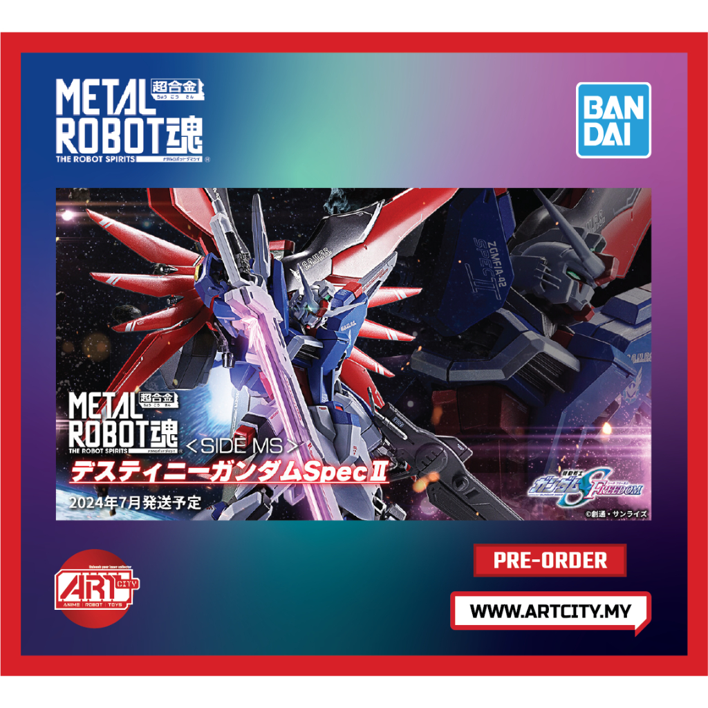 Bandai - Metal Robot Spirits 魂 Damashii Destiny Gundam Spec II - Gundam ...
