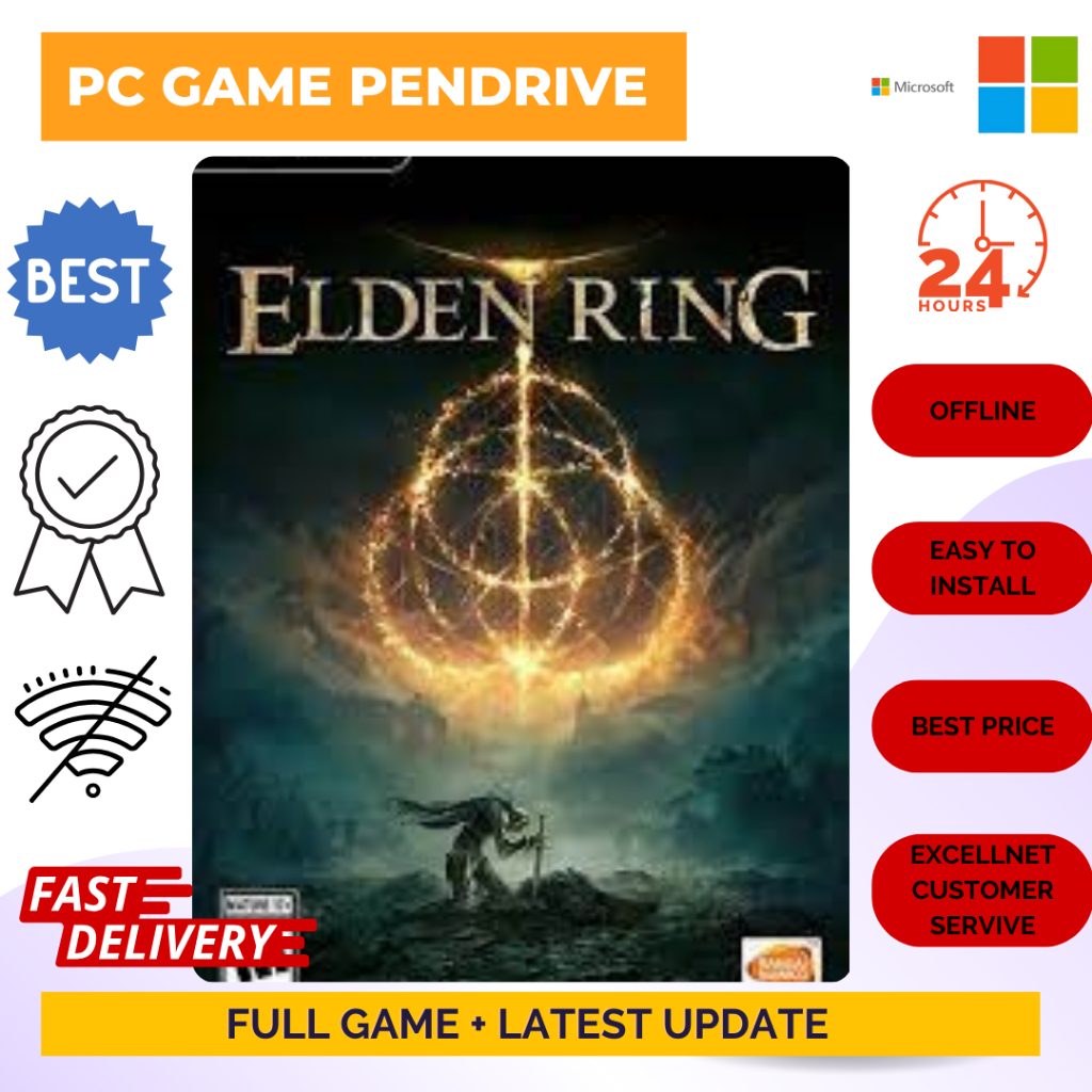 ELDEN RING Deluxe Edition (v1.08 + All DLCs) - Offline [ Pendrive 64 GB ...