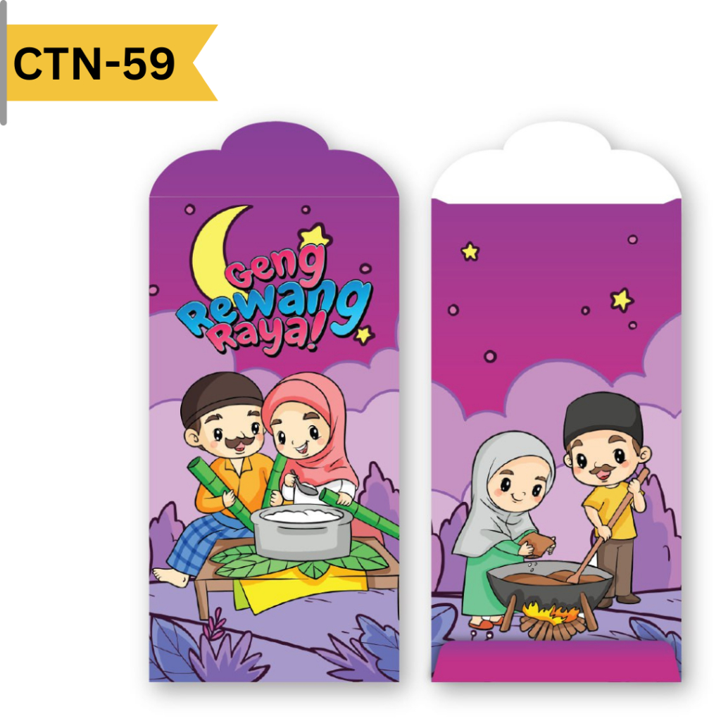 Chibi Islamik Islamic | Sampul Raya Sampul Duit Raya Money Packet Viral ...