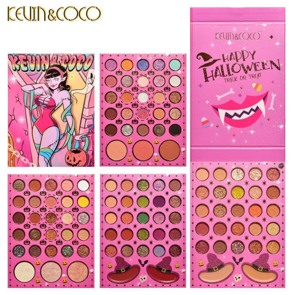 KEVIN&COCO Halloween 110colour demon spirit eyeshadow palette | Shopee ...