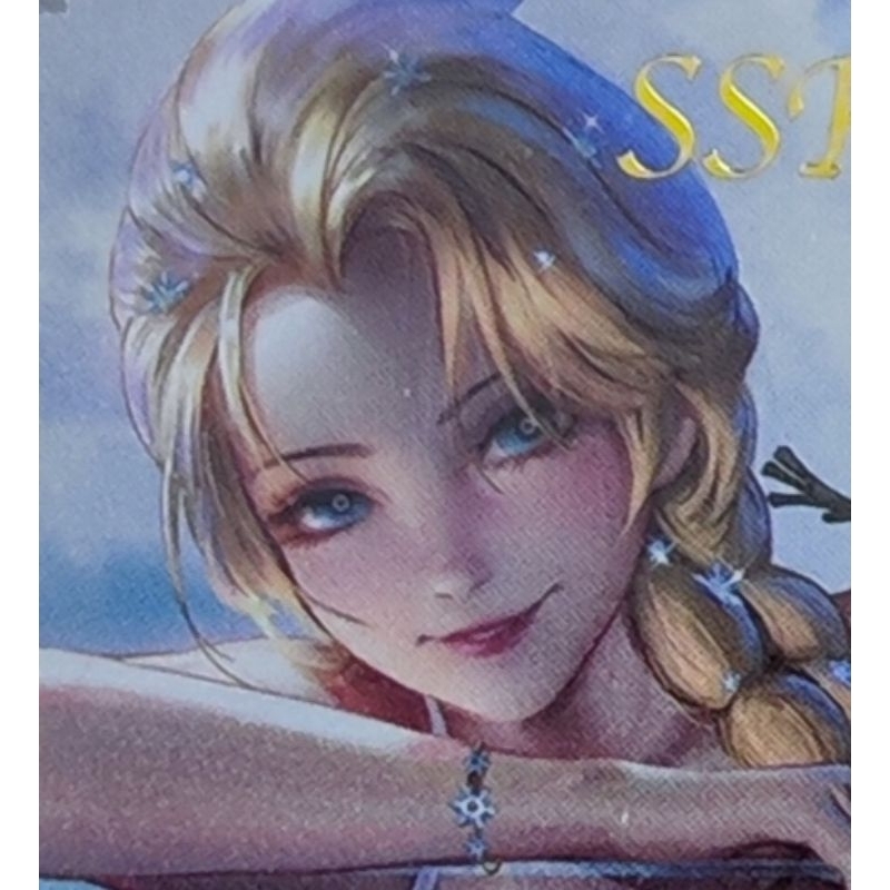 Card Frozen Elsa anime Waifu TCG Trading card games Collectibles Mixed ...