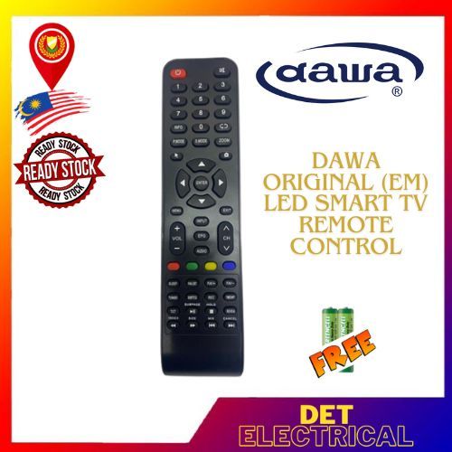 Original Dawa (EM) TV Remote Control DAWA, Alat Kawalan Jauh Dawa ...