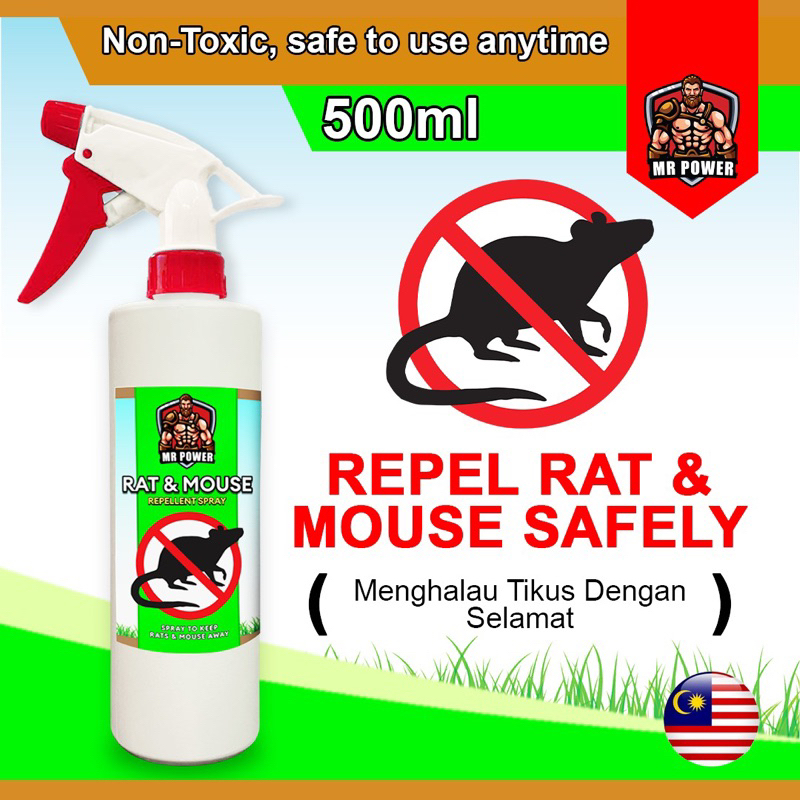 Mr Power Rat Repellent Penghalau Tikus Anti TikUs 30days effectiveness ...
