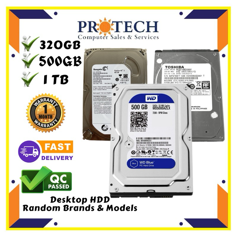 Desktop Laptop HDD 320GB 500GB 1TB 2TB Storage Hard Disk Hard Drive ...