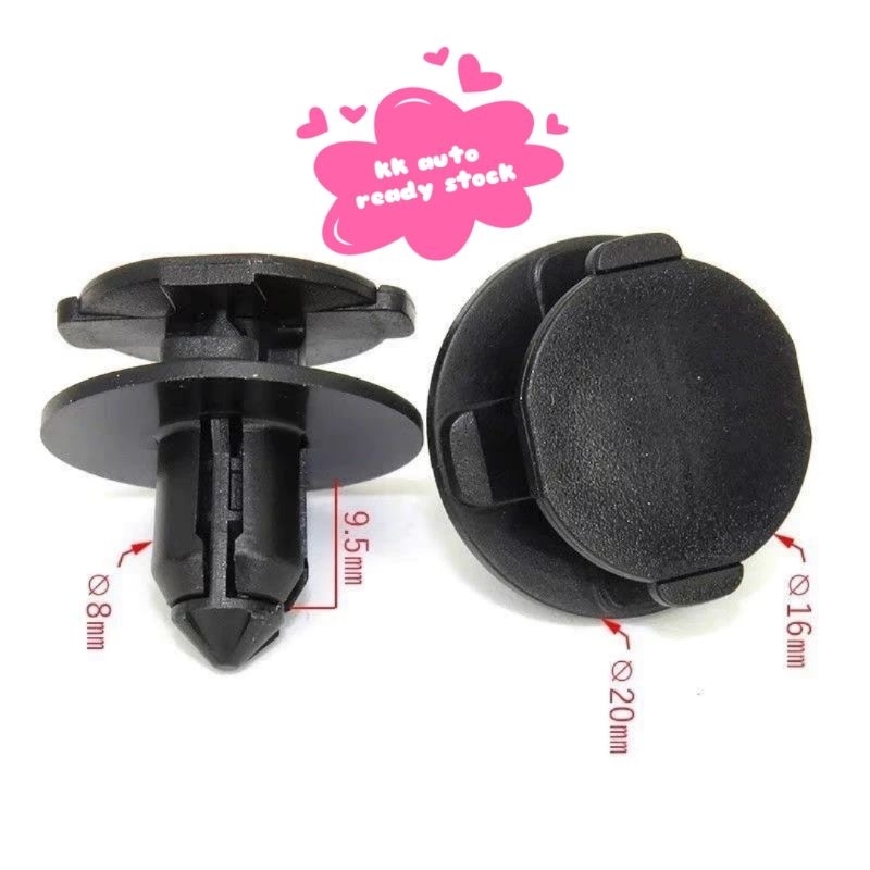 PROTON X70 ENGINE BAY COVER CLIP PANEL BUMPER CLIP | Shopee Malaysia