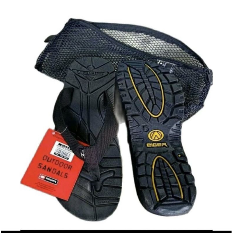 eiger flip plop sandal gunung | Shopee Malaysia