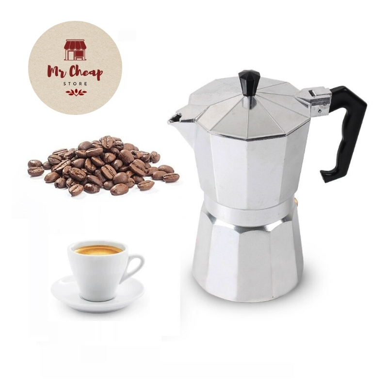 Moka Pot Coffee Makers Italian Drip Top Mocha Espresso Cafeteria ...