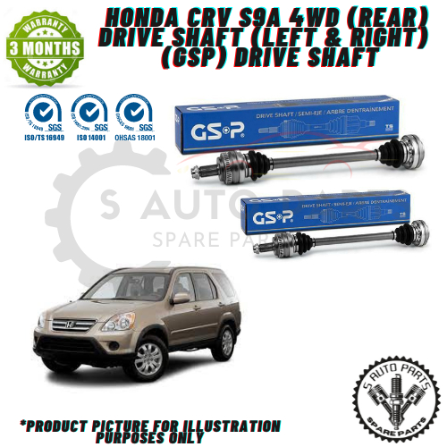 HONDA CRV S9A 4WD (REAR) DRIVE SHAFT (LEFT & RIGHT) DRIVE SHAFT -BRAND ...
