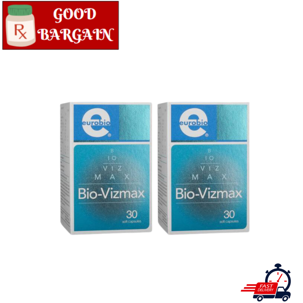 EUROBIO BIO-VIZMAX 2 X 30'S (EXP 8/2025) | Shopee Malaysia