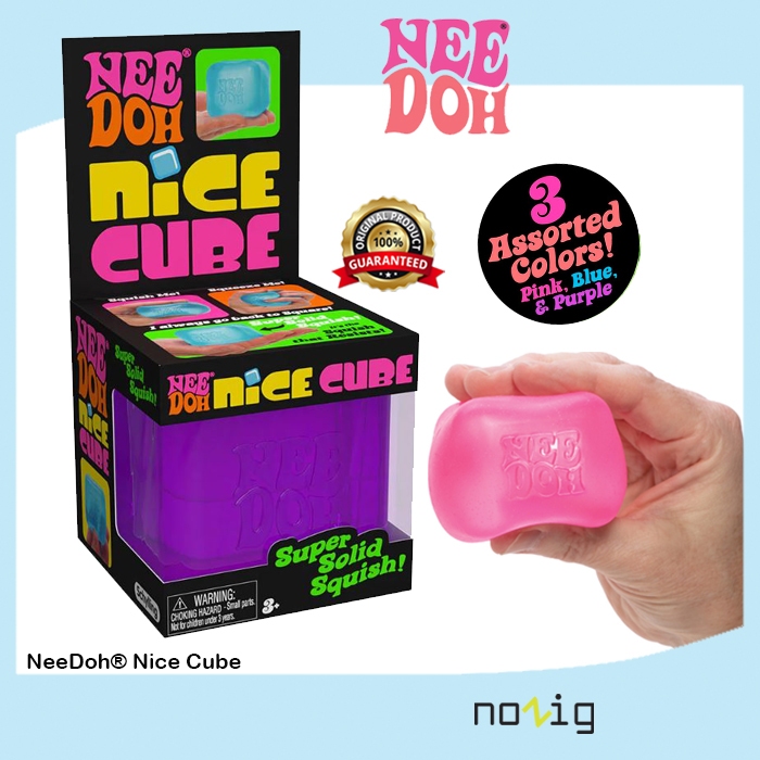 Needoh® Nice Cube Squishy Fidget Toy Shopee Malaysia 