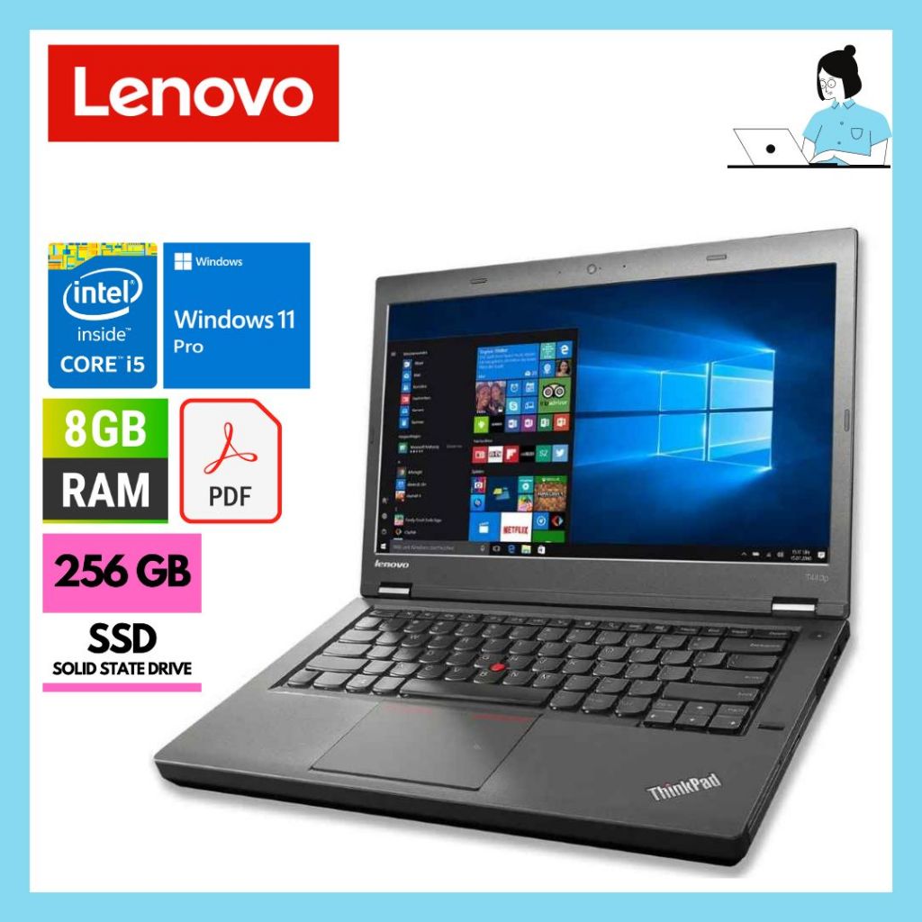 Lenovo Thinkpad T440P (CORE i5 | RAM 8GB | SSD 256) | Shopee Malaysia