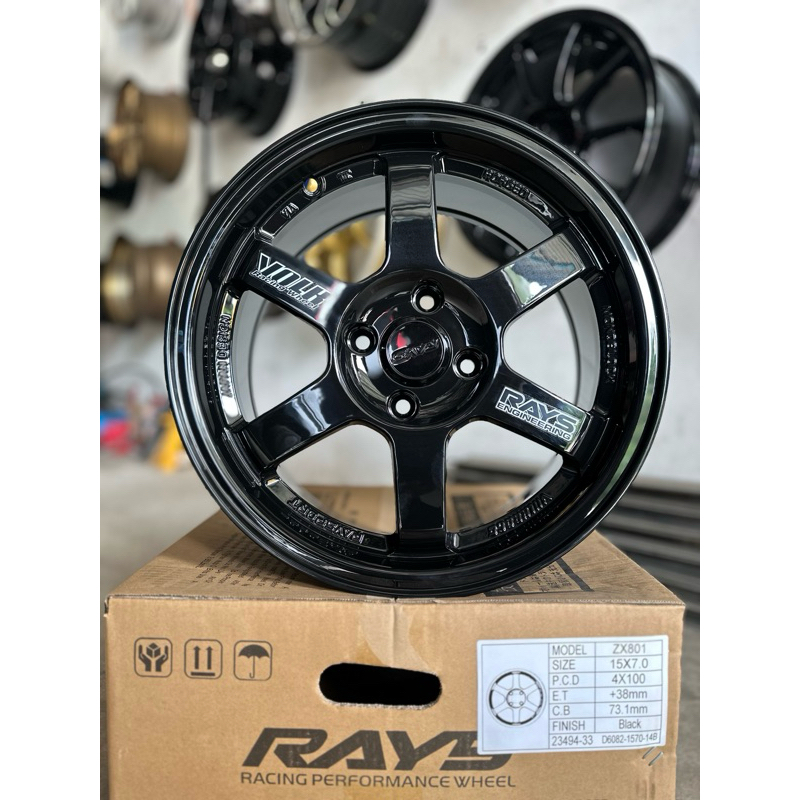 Rim baru Saiz 15 pcd100 Myvi/Viva/Saga/Wira/Honda/Toyota | Shopee Malaysia