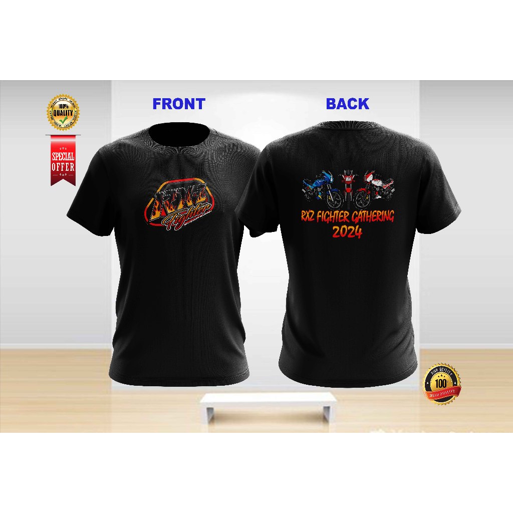 RXZ FIGHTER LOGO DEPAN RXZ FIGHTER GATHERING 2024 BELAKANG DESIGN 3 ...