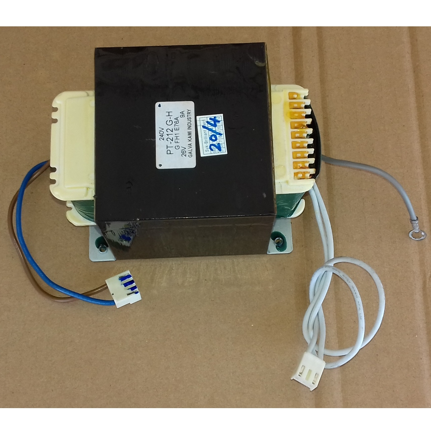 TOA PA AMPLIFIER A-2120 POWER TRANSFORMER 240V PT-212 G-H 26V 9A ...