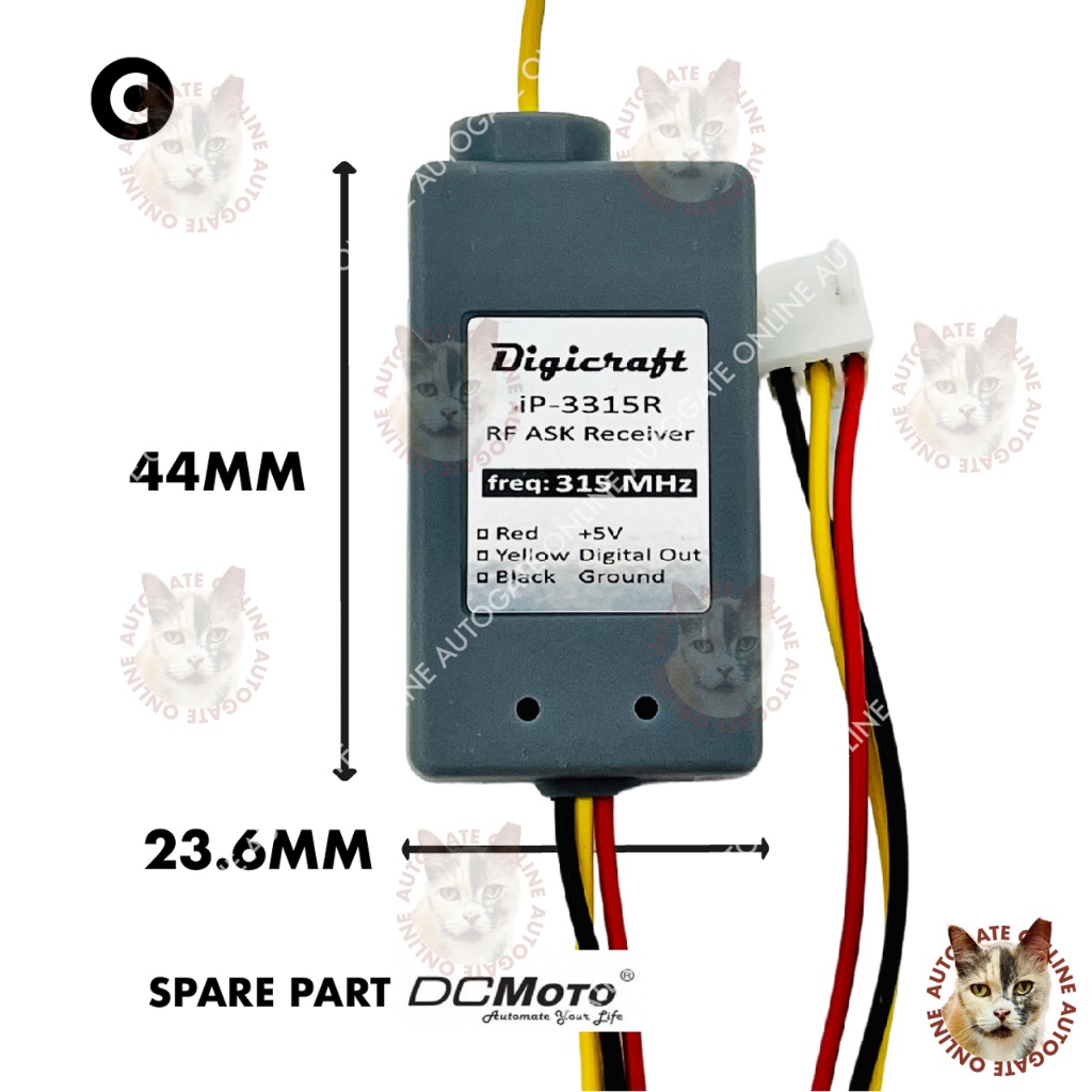 DC MOTO 925 GFM705 E0031 AUTOGATE RECEIVER MODULE | Shopee Malaysia