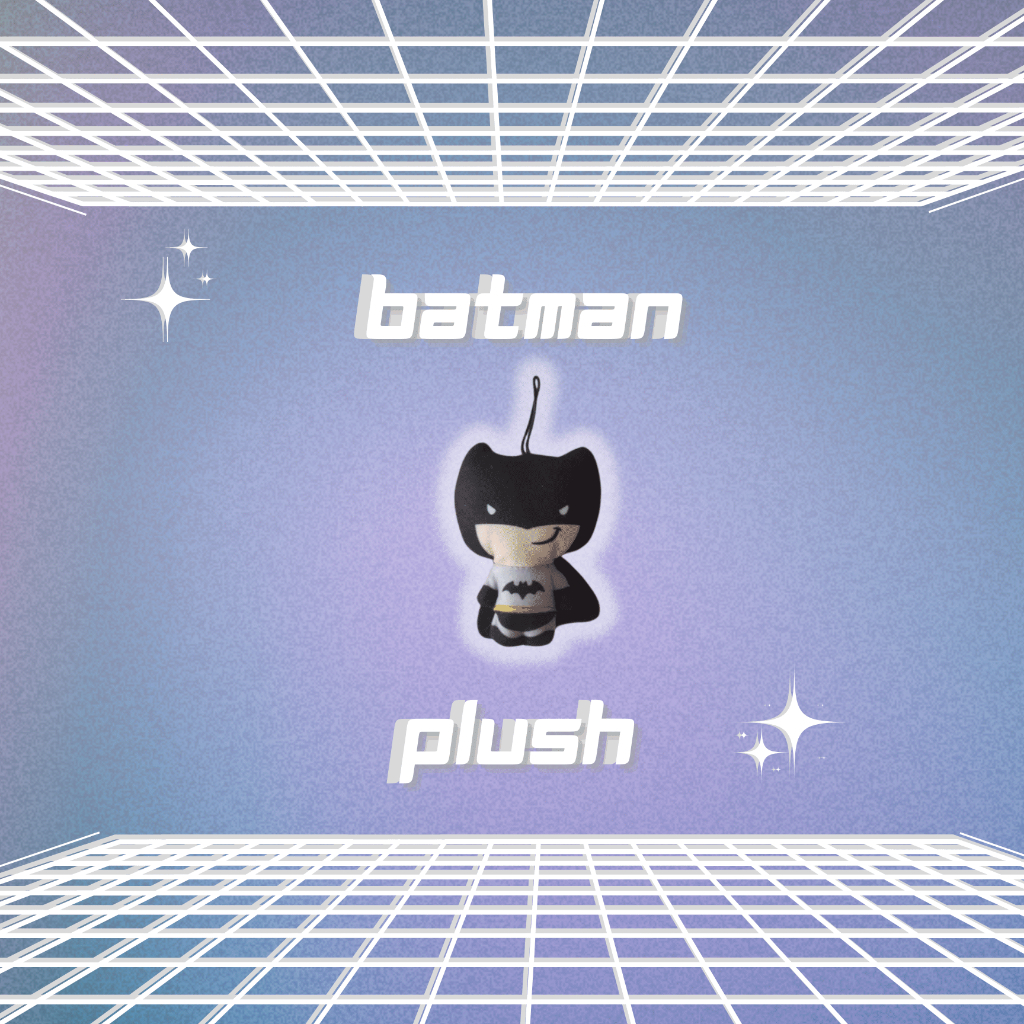 2022 McDonalds Happy Meal Small Batman Plush | Shopee Malaysia