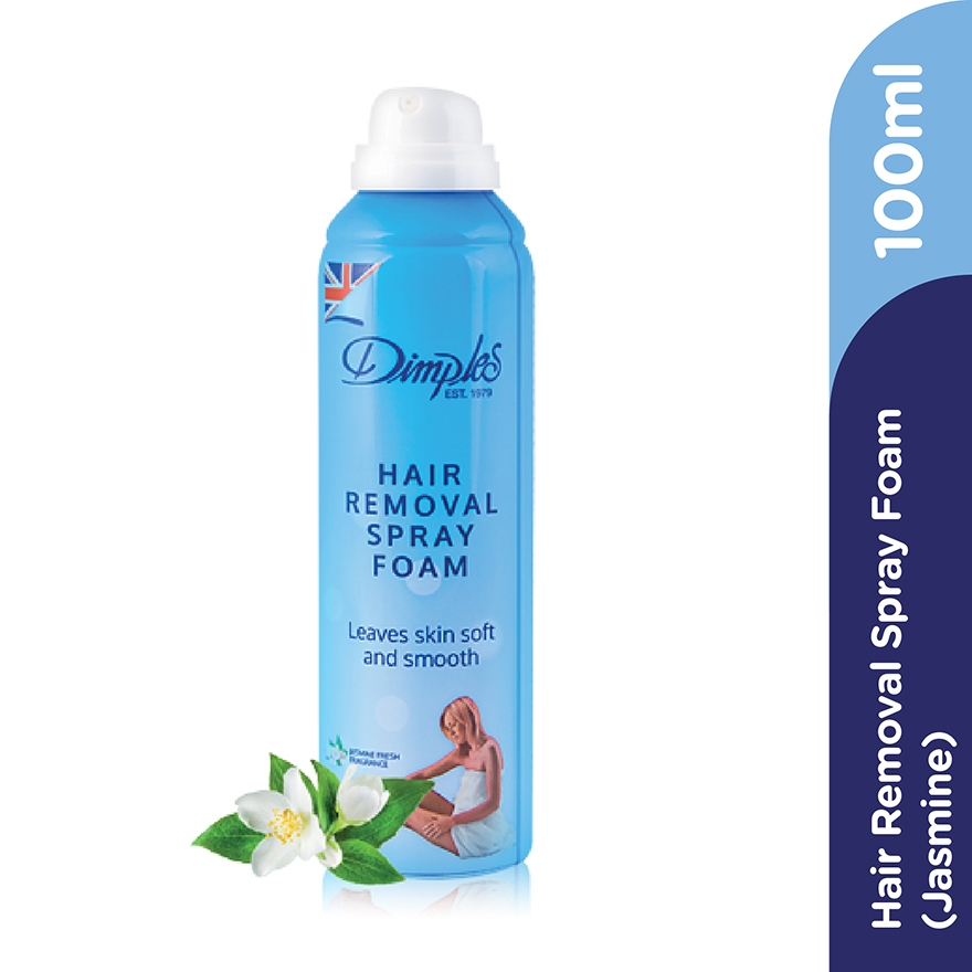 Dimples Hair Removal Spray Foam – Jasmine Fragrance 200ml | Shopee Malaysia