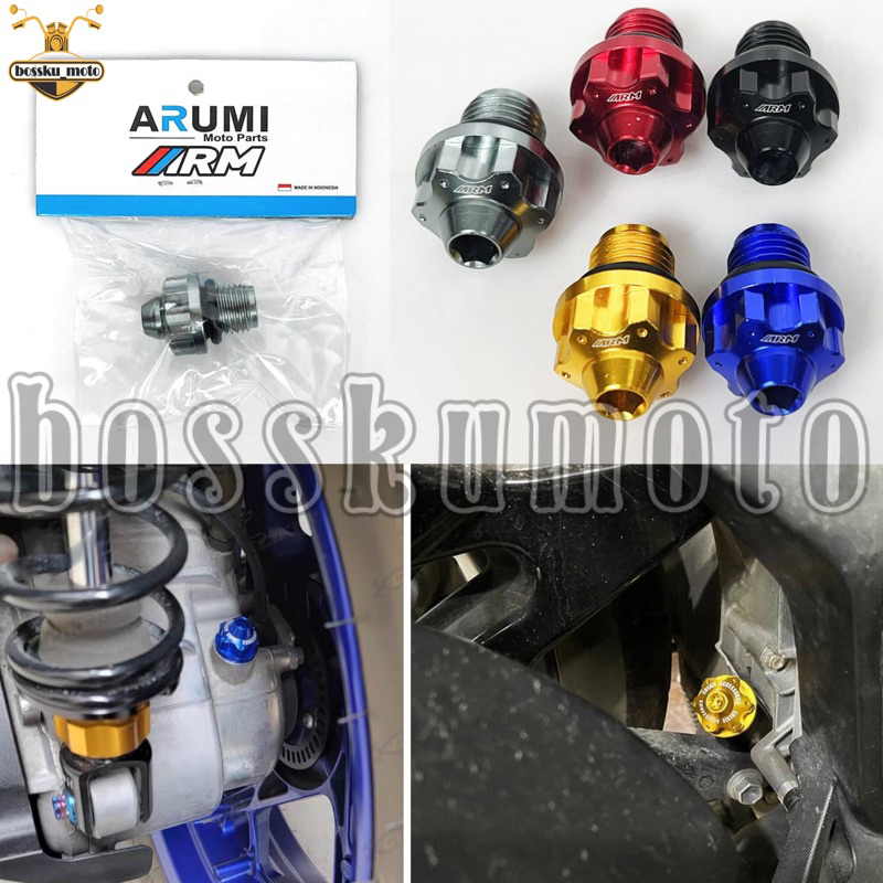 NMAX NVX XMAX RT3 GEAR BOX FILTER CAP BOLT SCREW ARUMI | Shopee Malaysia